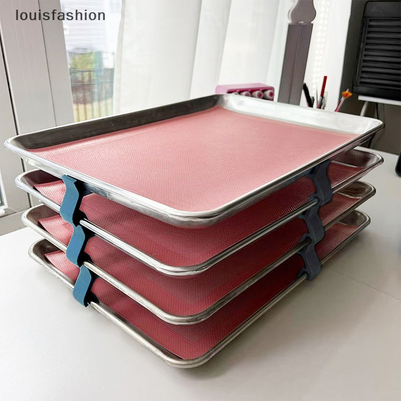 Lfth คุกกี้แผ่น Pan Stackers แผ่นเบเกอรี่ Stackers คุกกี้แผ่น Dividers ถาดแยกถาดครัว Steamer เตา ...