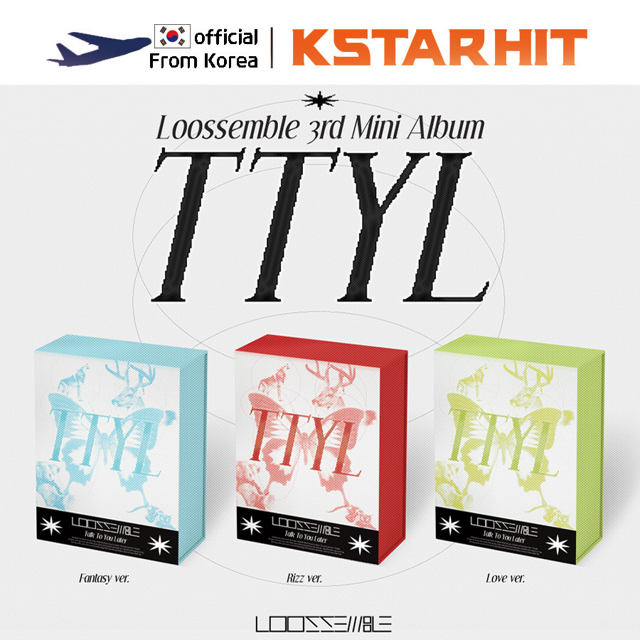 (CD ver./ SET) Loossemble - TTYL (3rd Mini Album) | Shopee Thailand