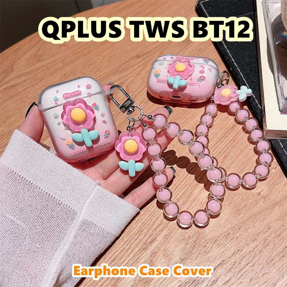 READY STOCK!นําไปใช้กับ QPLUS TWS BT12 เคส Case เคสหูฟัง DIY การ์ตูนน่ารัก ซิลิโคนนุ่ม เคส เคสหู ...