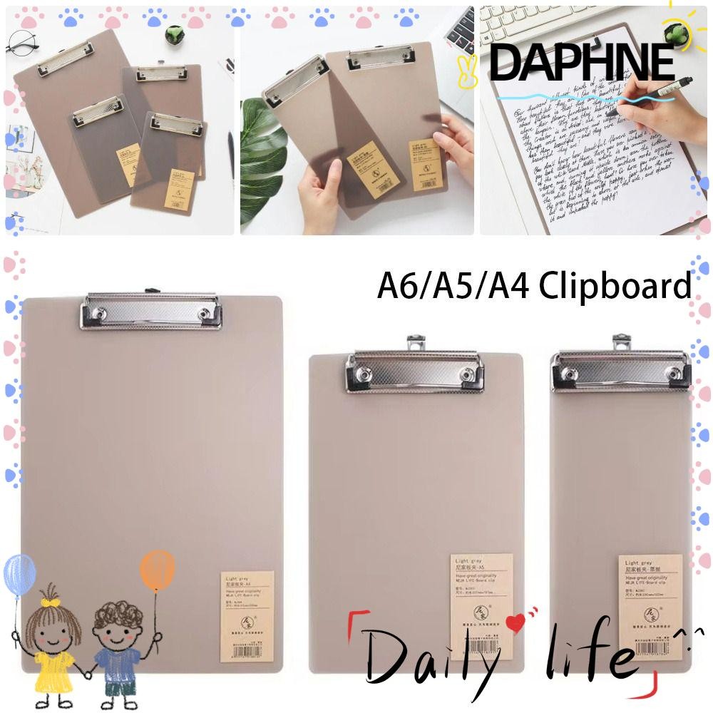 Daphne กระดานโฟลเดอร์ไฟล์ 2 ชิ้น, แผ่นรองเขียนโฟลเดอร์เอกสาร A6/A5/A4 ...