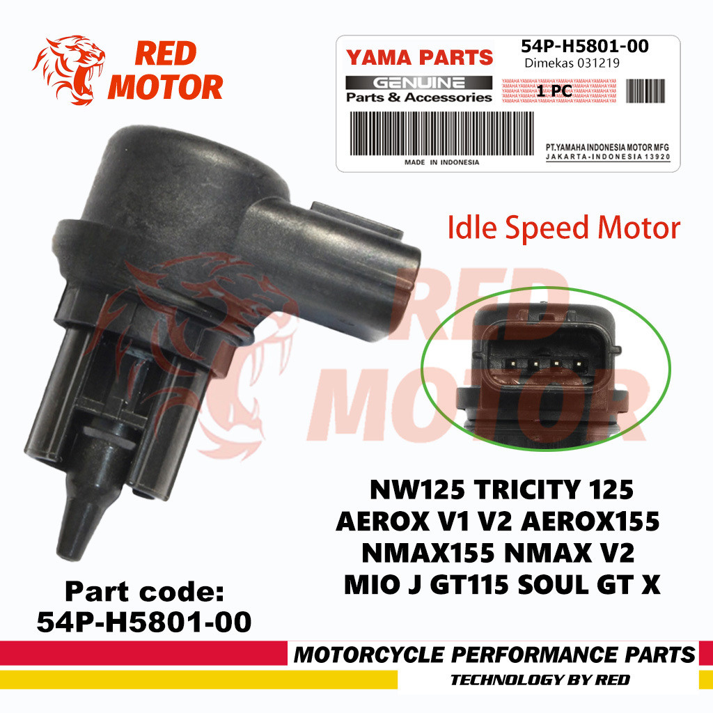 ตัวควบคุมความเร็วเดินเบา ISC สําหรับ Nmax155 Aerox155 Aerox V1 V2/NMAX ...