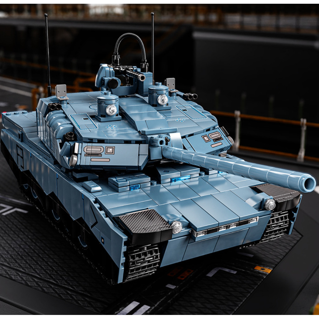 Mybrickstore 2116PCS MOC Static ขนาดใหญ่ M1 Abrams X หลัก Battle ถัง ...