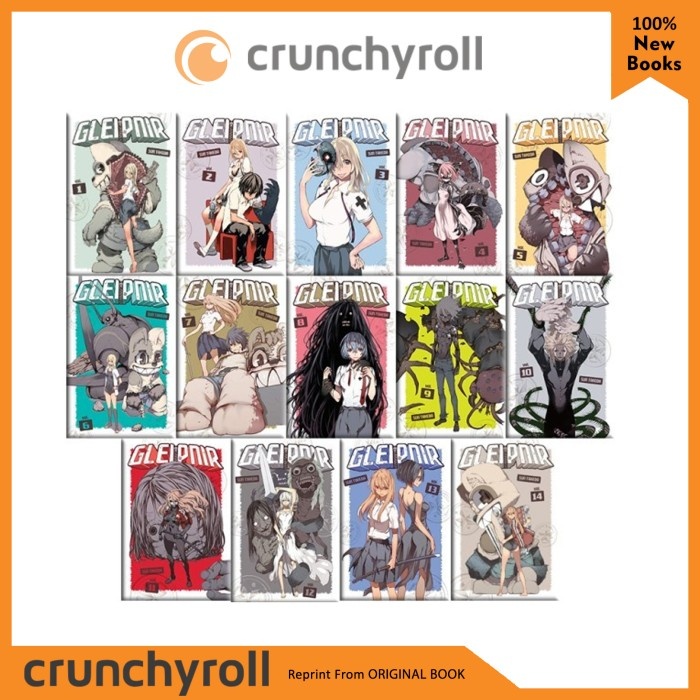 การ์ตูนมังงะ Gleipnir ซีรีส์ 14 เล่ม โดย Sun Takeda | Shopee Thailand