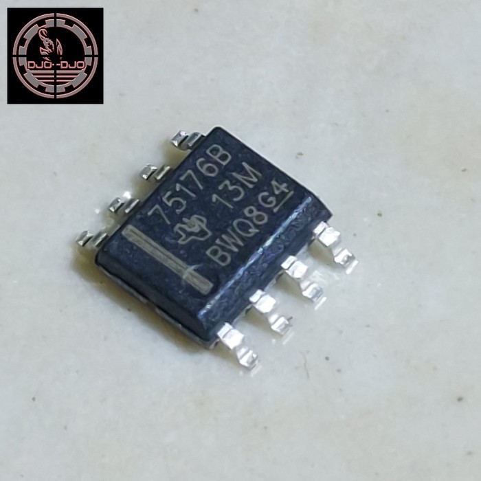 2pcs 75176B Sop-8 SMD 75176BDR IC Differential Bus Transceiver SN75176B Texas Instruments 75176 ...