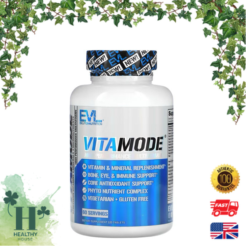 พร้อมส่ง EVLution Nutrition VitaMode High Performance Multivitamin 120 ...