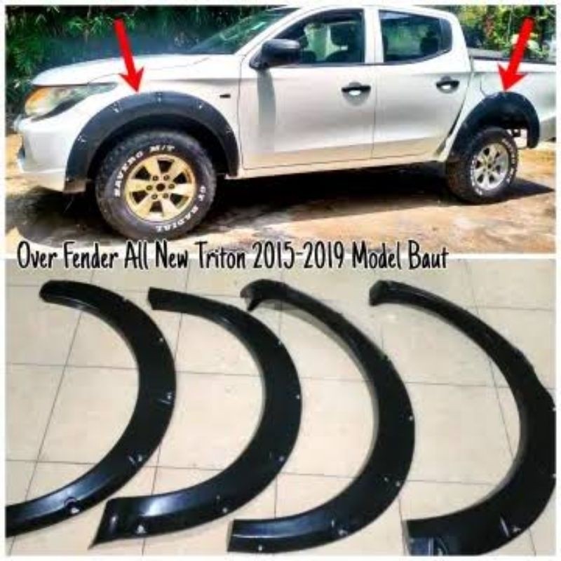 DCM Over Fender 1 ชิ้น Strada Triton 2016-2019 L Bolt รุ่น All New ...