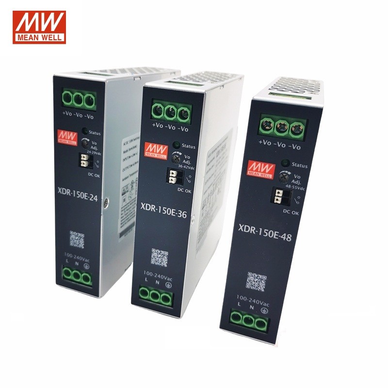 XDR-150E MEAN WELL XDR-150E-12 XDR-150E-24 XDR-150E-36 XDR-150E-48 150W AC/DC ประหยัด Ultra Slim ...