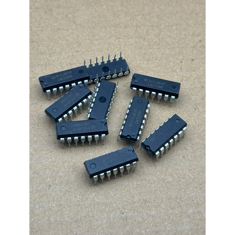 LM339 LM339N 14ขา MIL Low-Power Low-Offset Voltage Quad Comparator | Shopee Thailand