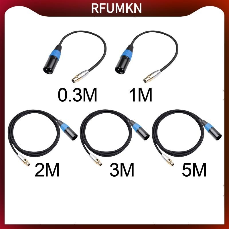 [rfumkn] สายอะแดปเตอร์ XLR Female to Mini XLR Male สาย Mini XLR สายบา ...