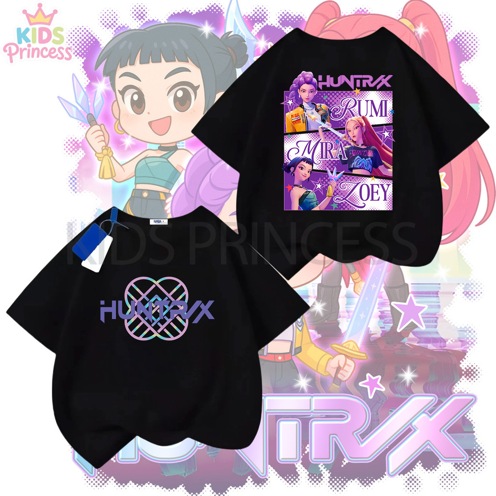 COD (จัดส่งตลอด 24 ชั่วโมง) Kpop Demon Hunters ผ้าฝ้าย 100% เสื้อเชิ้ต ...