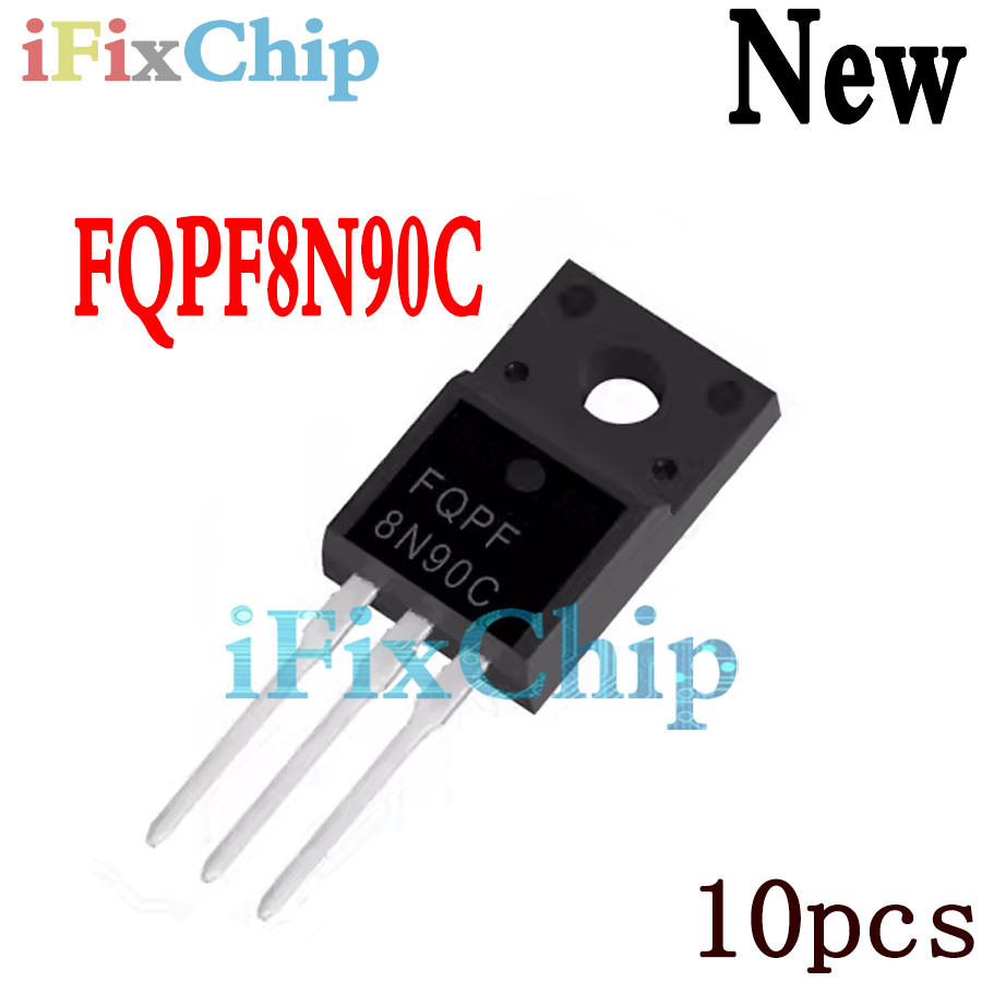 10 ชิ้นแบรนด์ใหม่ FQPF8N90C 8N90C TO-220F 900V 8A | Shopee Thailand