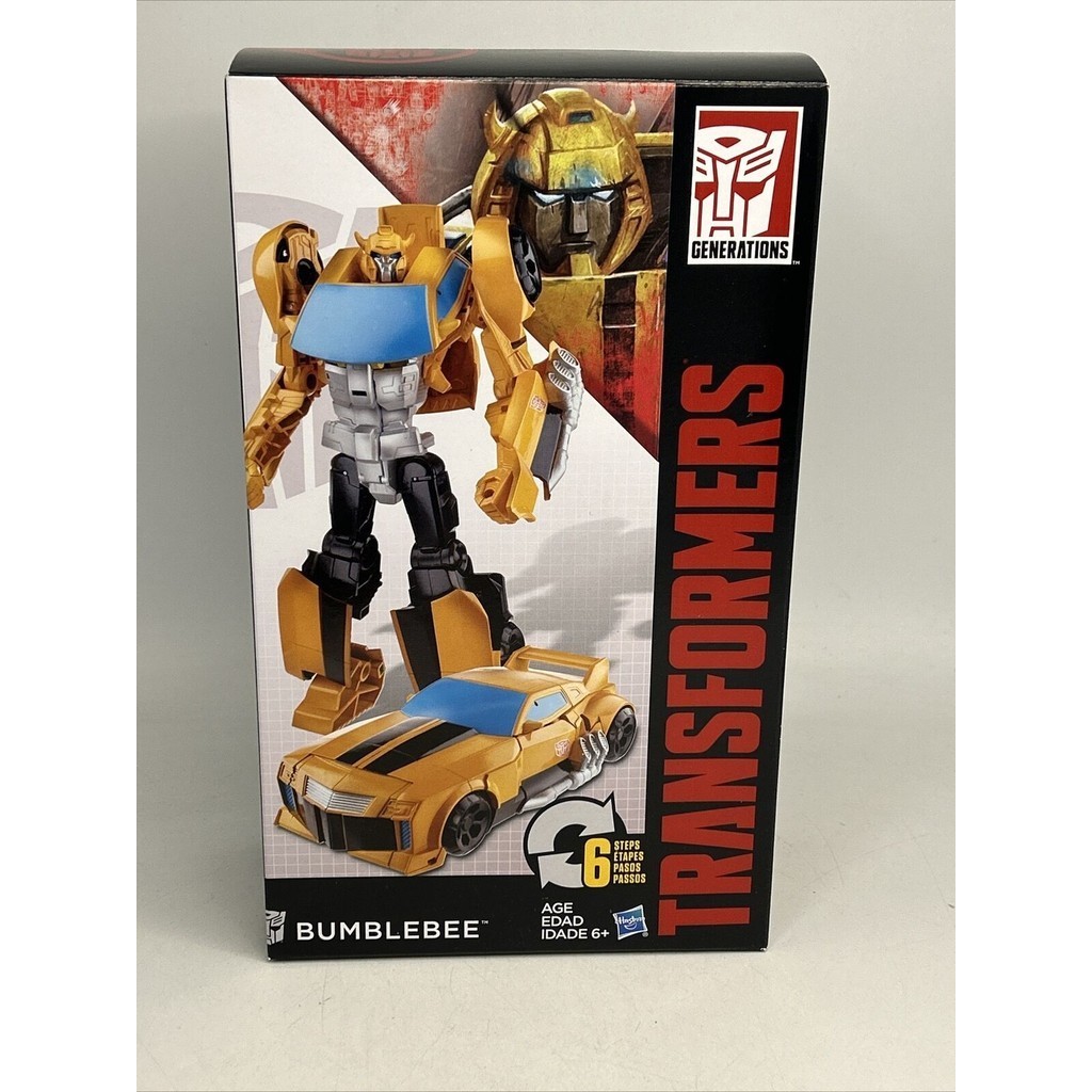 Transformers Generations Bumblebee 6 Steps Action Figure 2014 Hasbro ...
