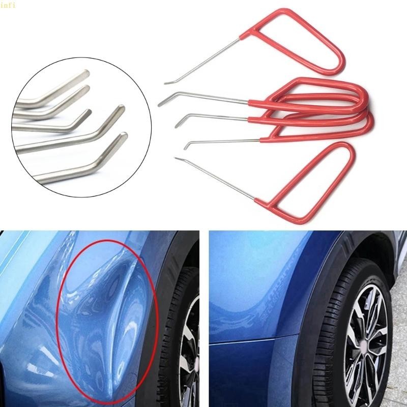 Infi Paintless Dent Repair Tool StainlessSteel Dent Removal Rod Dent ...