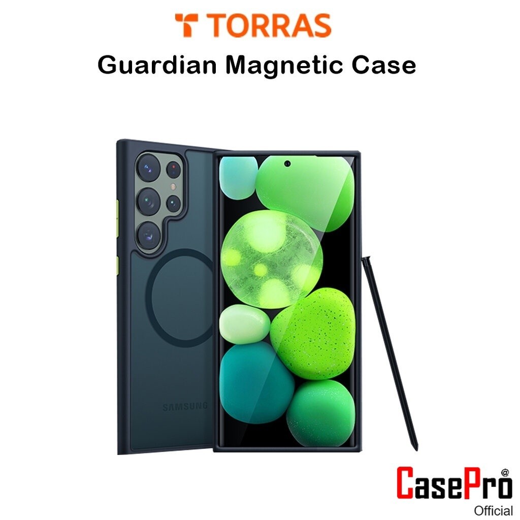 Torras Guardian Magnetic Series เคสกันกระแทกผ่านมาตราฐาน SGS เกรดพรีเมี ...