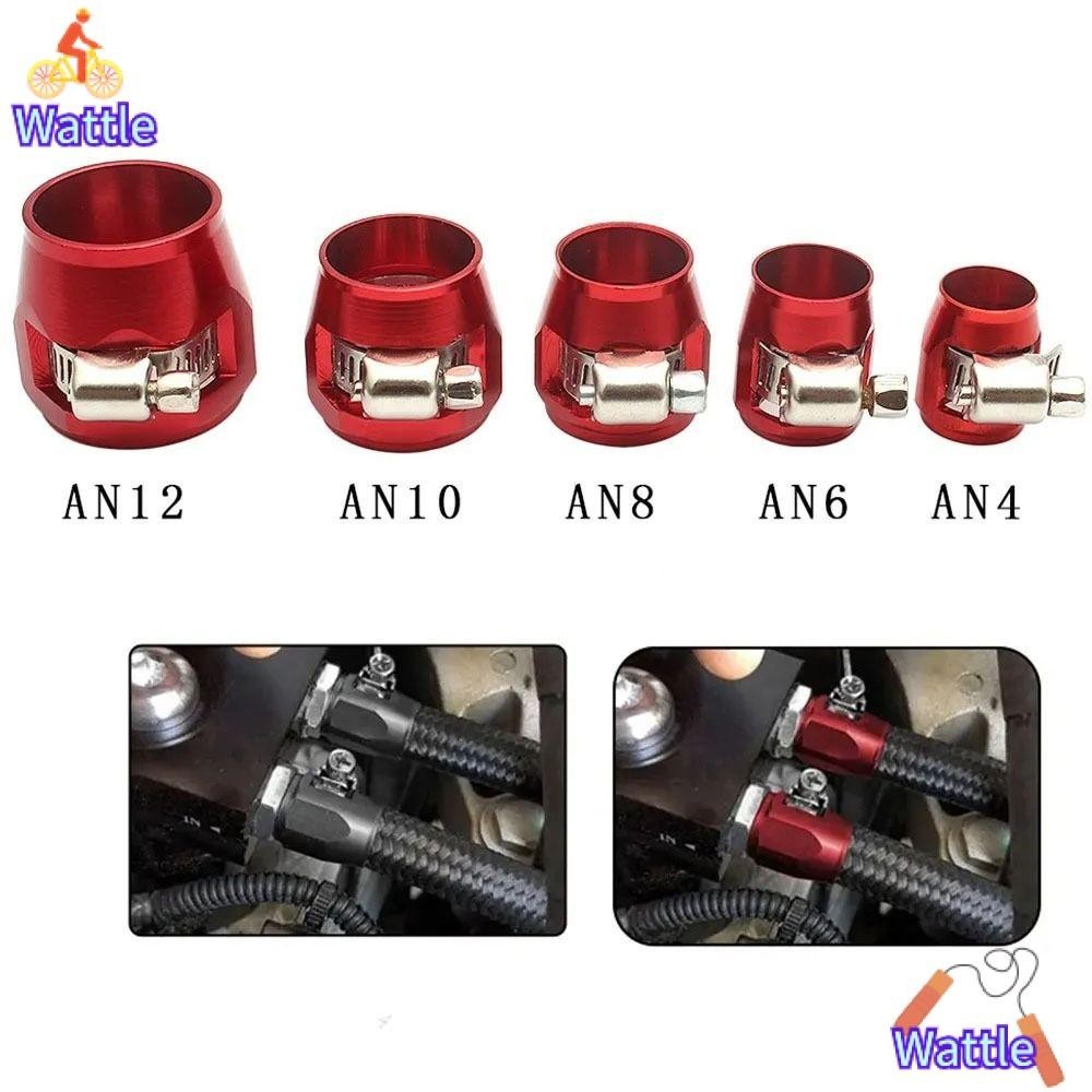 Wattle Line Clamp, AN4 AN6 AN8 AN10 AN12 Universal Car Hose Finisher ...