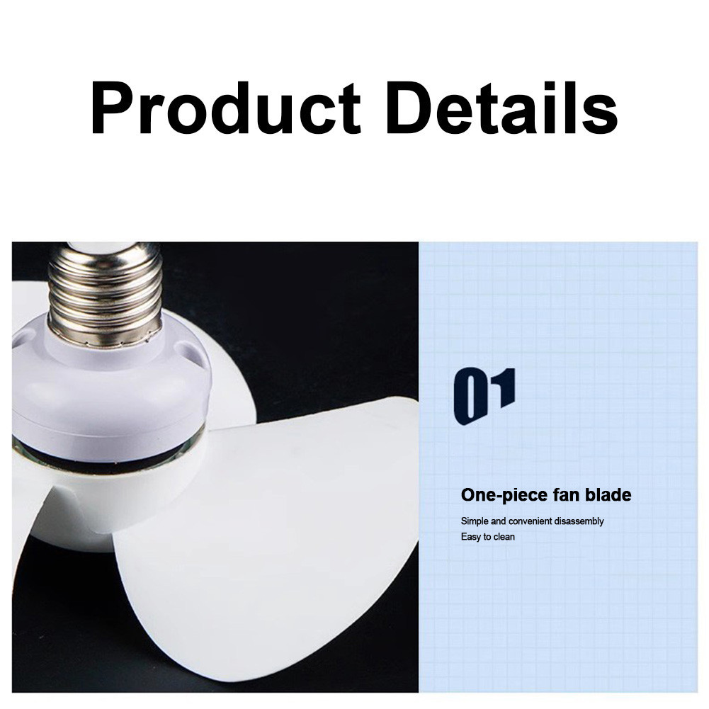[explosion1.th] โคมไฟพัดลมเพดาน E27 ฐาน/พัดลมหลอดไฟ USB พร้อมซ็อกเก็ตพัดลมเพดานขนาดเล็ก | Shopee ...