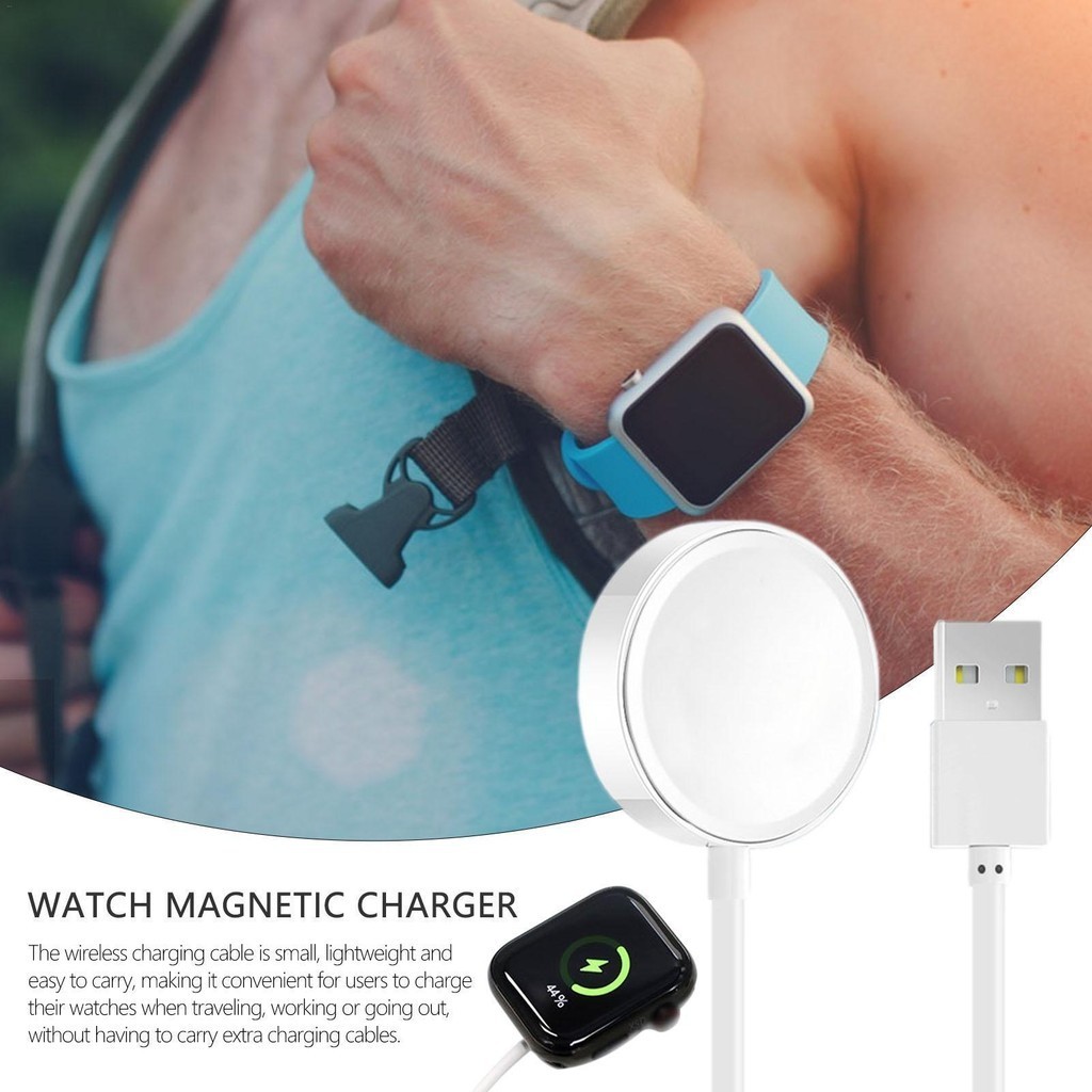 สายชาร์จนาฬิกา Magnetic Portable Fast Charging Cable Cord Wireless ...