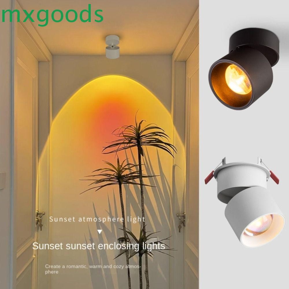 Mxgoods สปอตไลท์พระอาทิตย์ตก, โคมไฟเพดานหรูหราแบบพับได้, โคมไฟพระอาทิตย์ตก Led ที่ละเอียดอ่อน ...