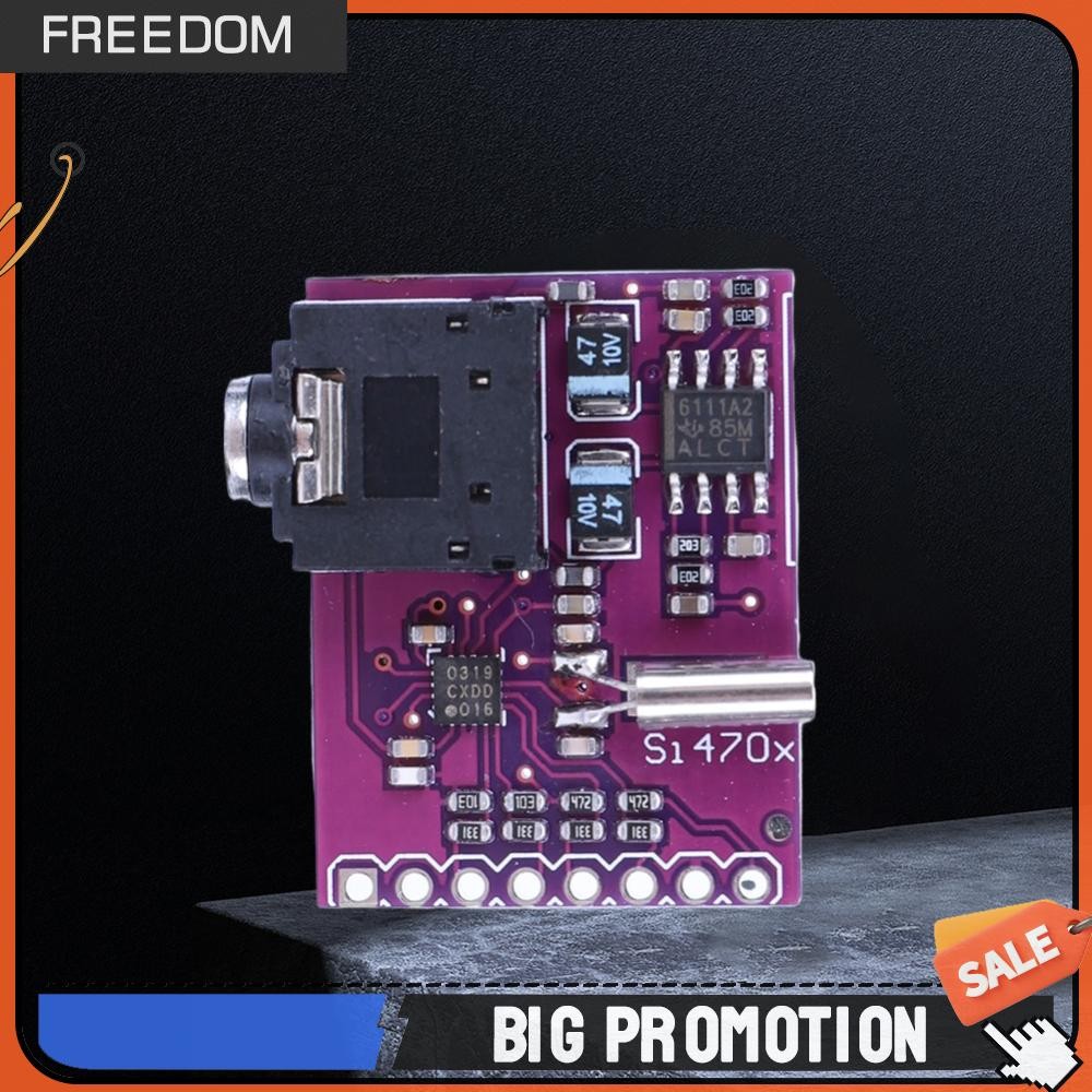 Mcu-470 Si4703 Si4703 บอร์ดประเมินจูนเนอร์ FM บอร์ดพัฒนาจูนเนอร์วิทยุ ...