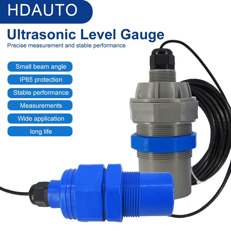 IP68 IP65 4-20 Ma RS485 Jarak 10 Meter Tangki Bahan Bakar Minyak Air ...