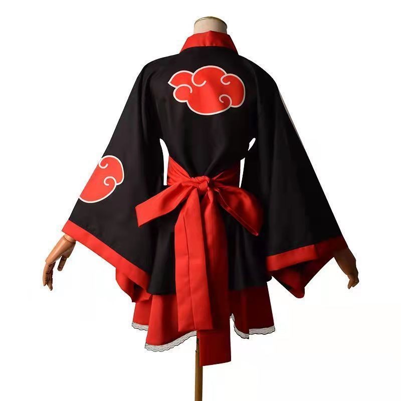 Akatsuki dress Girl naruto costume Kimono Naruto Shippuden Akatsuki ...