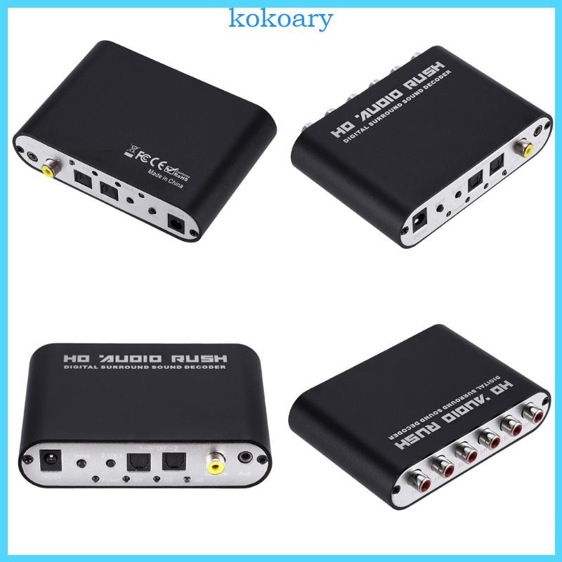Kok U-disk Player Dac Converter Input Interface Optical Fiber Coaxial ...