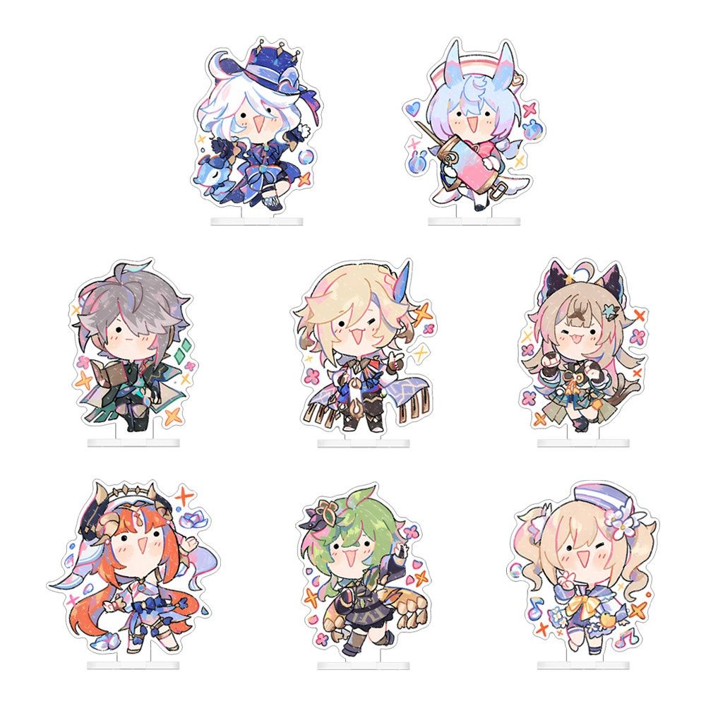 Furina ของขวัญของเล่นตัวเลขอะคริลิคขาตั้งอะนิเมะรุ่น Action Figure ...