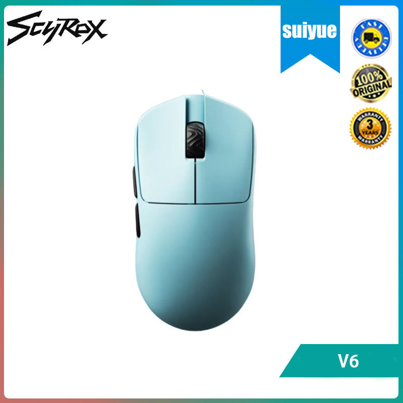 Scyrox V6 เมาส์ไร้สายเมาส์ Latency ต่ํา Gaming Mice น้ําหนักเบาที่ ...