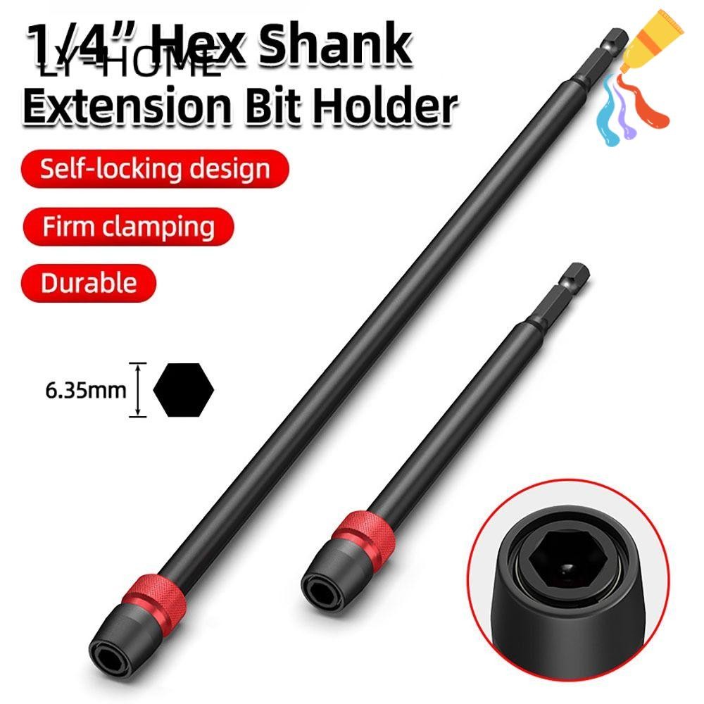 Ly 1 ชิ้น Self-locking Extension Rod, 1/4 นิ้ว Hex ขยายไขควงบิตผู้ถือ ...