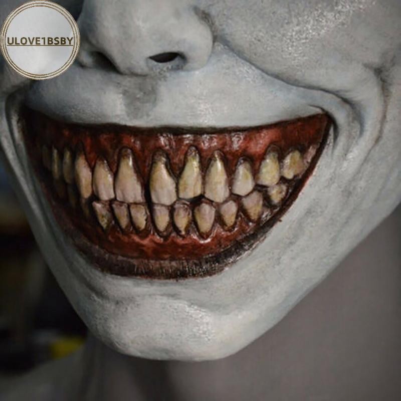 Ulove1bsby Smile Exorcism ฮาโลวีน Ghost Mask Festival Bar Masquerade ...