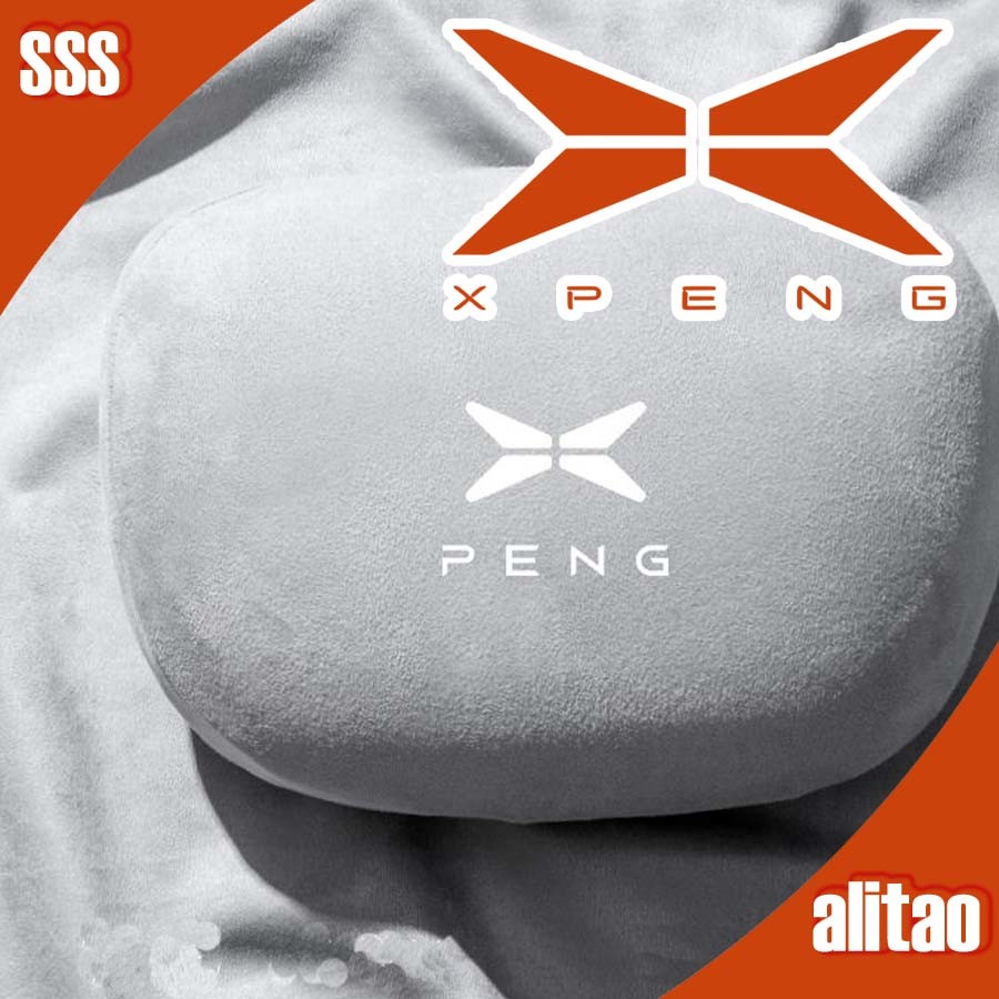[พร้อม] XPENG G6 Car Suede Headrest Lumbar Support XPENG X9 Body Kit ตก ...