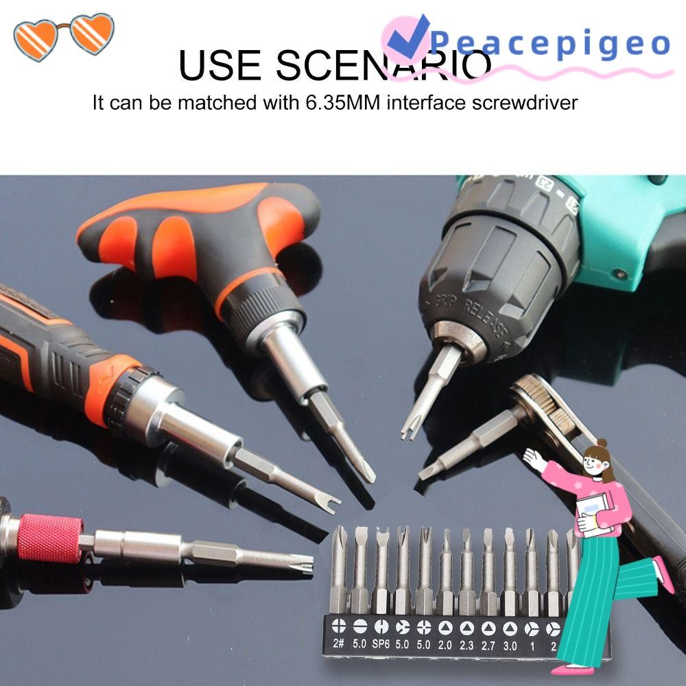 ดอกไขควง PEACEPIGEO, ไขควง Y-Type รูปตัว U, เครื่องมือซ่อมประแจสองหัวรูปทรงพิเศษที่ทนทานสามจุด ...