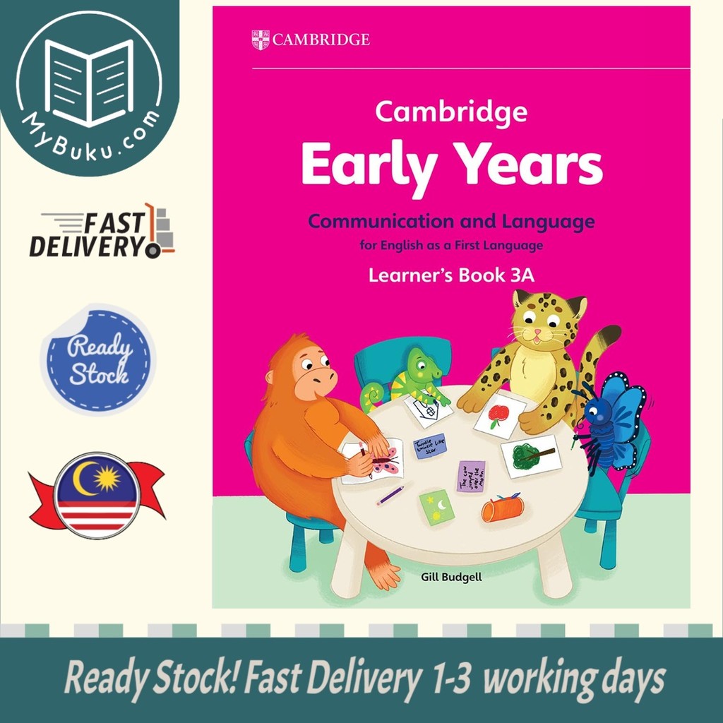 การสื่อสารและภาษาของ Cambridge Early Years สําหรับหนังสือเรียนรู้ภาษา ...