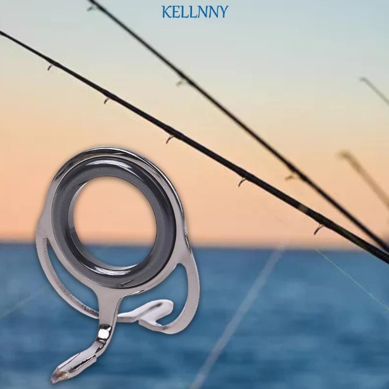 Kelln 7 ชิ้นขนาดผสมแหวนตกปลา Rod ชุดซ่อม Line Guides Eyes ชุด | Shopee ...