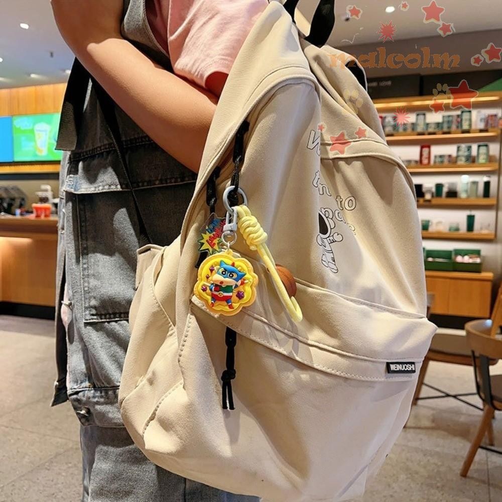 MALCOLM Crayon Shin-Chan พวงกุญแจ, ของเล่นตกแต่งอะนิเมะตุ๊กตา ...