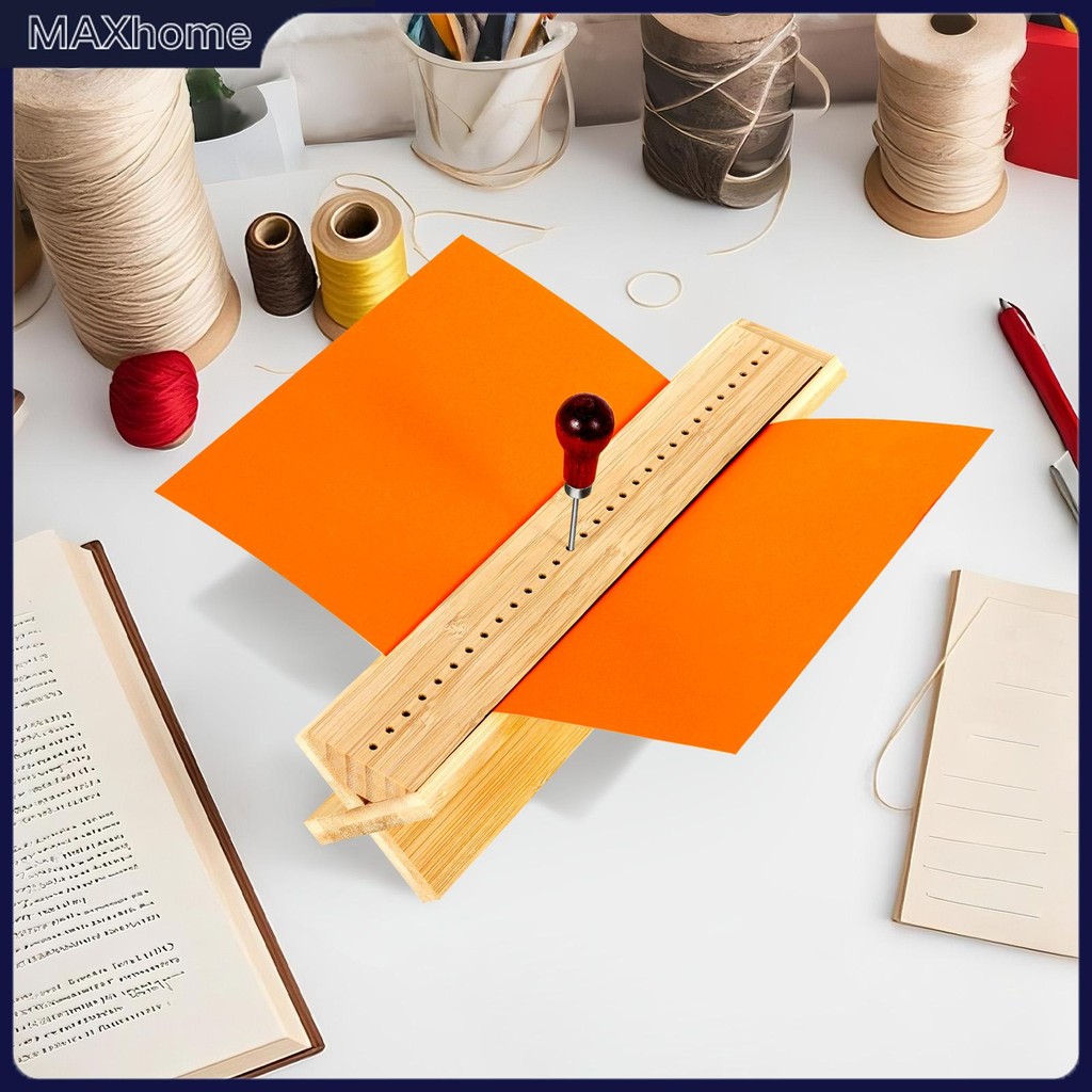 Stable Book Binding Cradle พร้อมคู่มือเจาะแบบพกพา Bookbinding Punching ...