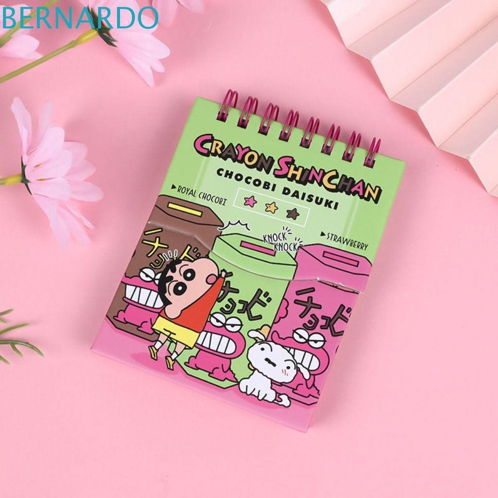 BERNARDO Kawaii Shin-chan Notebook, การ์ตูนแบบพกพา Crayon Shin-chan ...