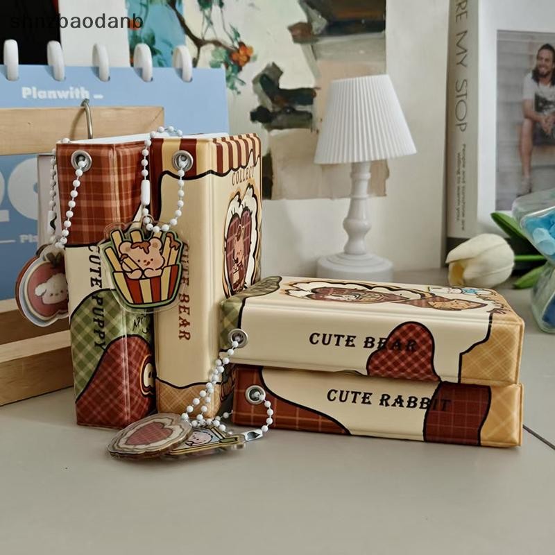 [shnzbaodanb] 40 กระเป๋า 20 หน้า PP Jelly Color Star Photo Card Book ประเภทอัลบั้มสําหรับ 3 นิ้ว ...