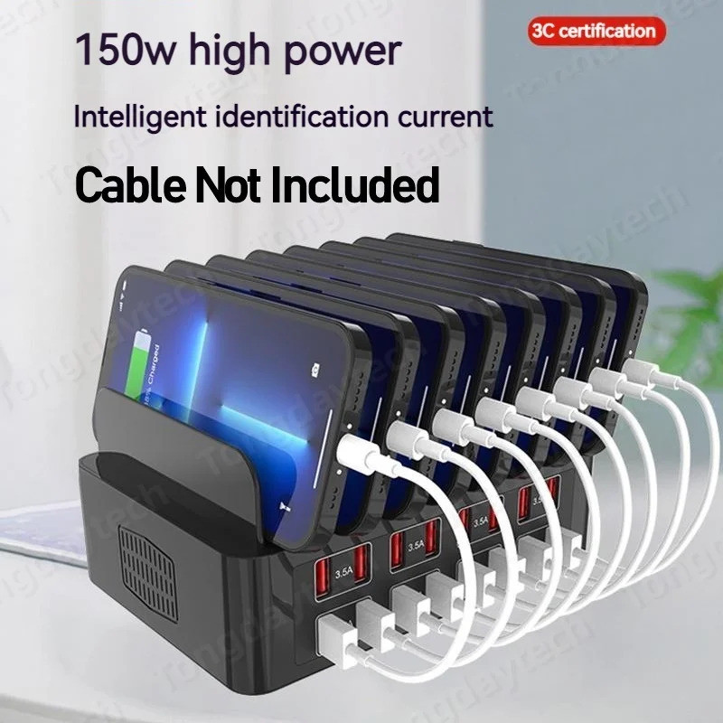 Universal Multi USB Charger Station 3.5A MAX Fast Charging Hub พร้อมขา ...