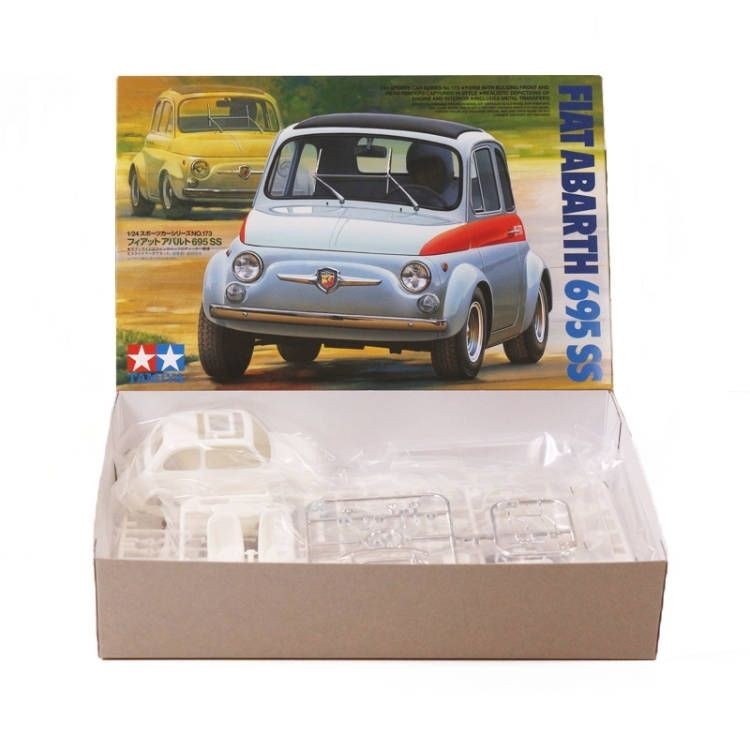 Tamiya 24173 Fiat Fiat Abarth Abarth 695SS รถจิ๋ว 1/24 ประกอบ | Shopee ...