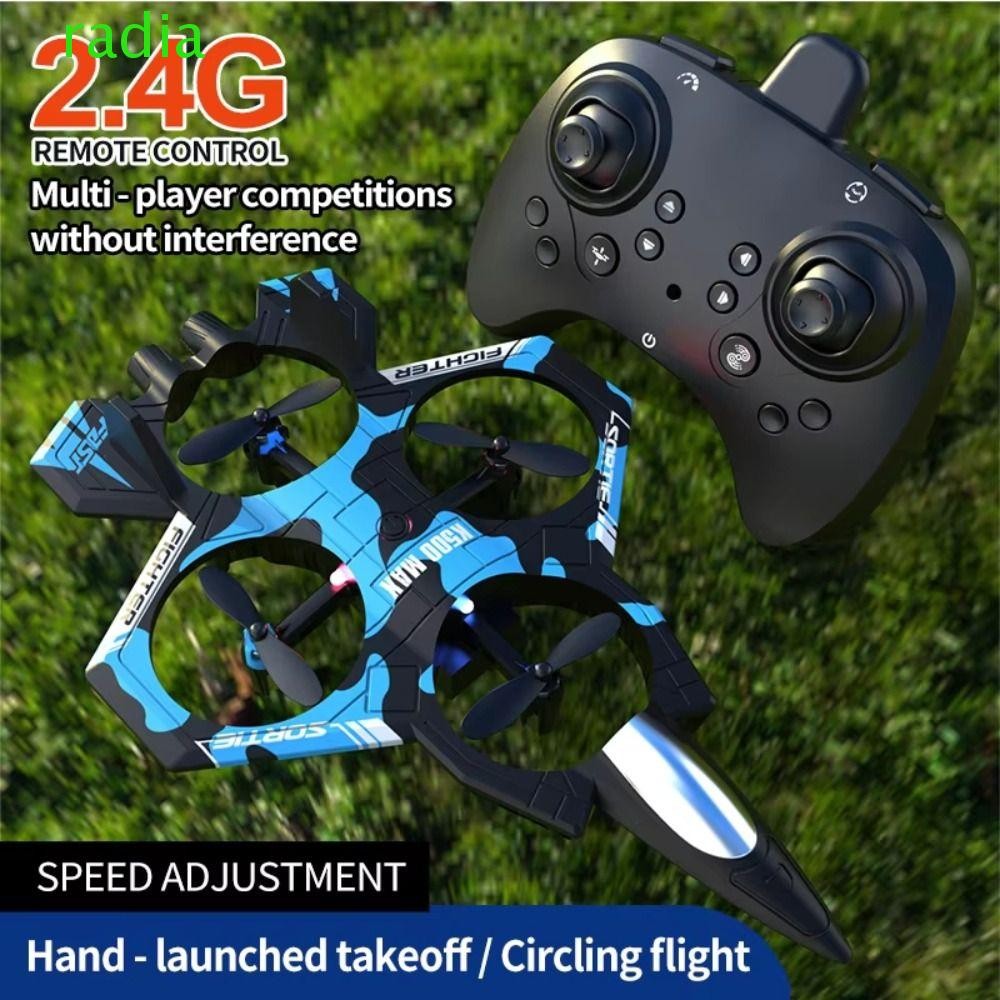 RADIANTZAP รีโมทคอนโทรลโฟม Fighter, Gravity Sensing EPP โฟมสี่มอเตอร์เฮลิคอปเตอร์ของเล่น,แบบพกพา ...