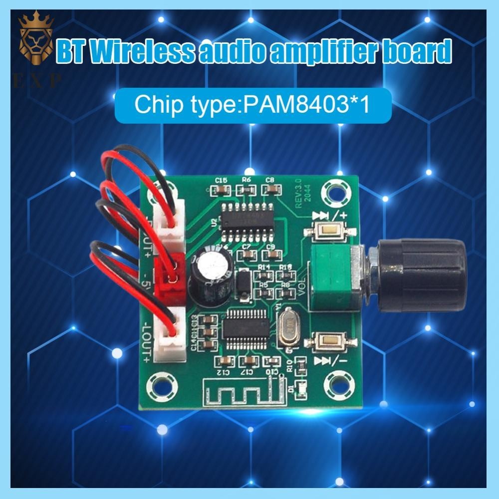 [explosion1.th] Pam8403 บอร์ดขยายเสียง 2x5W รองรับบลูทูธ 5.0 DC5V 2 ช่อง | Shopee Thailand