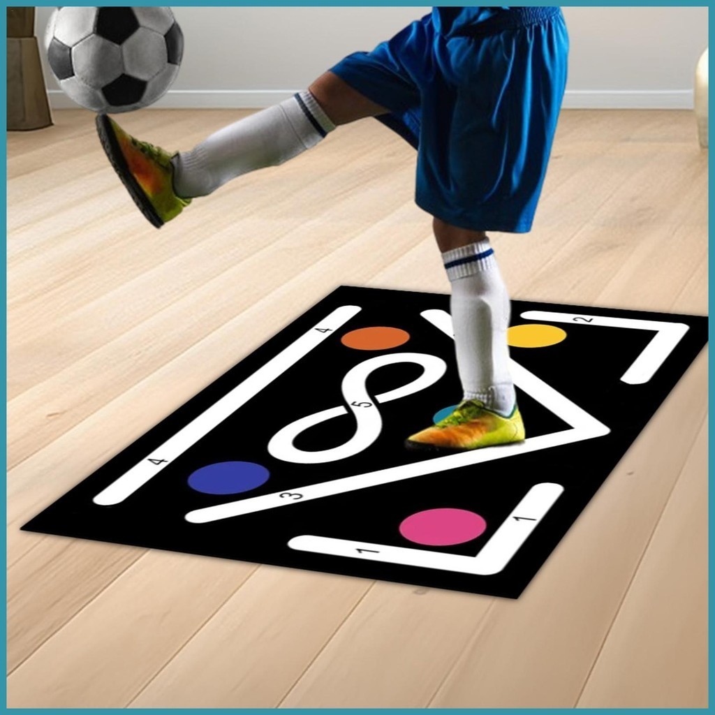 ฟุตบอล Footstep Training Mat Football Training Pace Ball Control ...