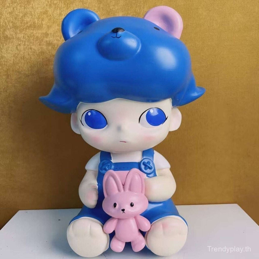สินค้าใหม่ Pop Mart Dimo 30 ซม. Hug Bear อินเทรนด์น่ารักอินเทรนด์เล่น ...