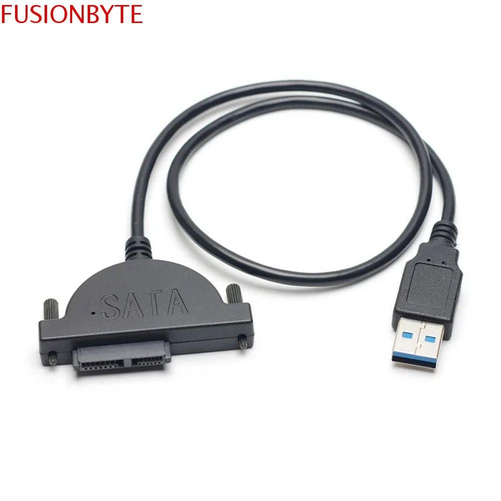 Fusionbyte CD/DVD-ROM สายไฟ, Mini Sata II 7+6 USB 2.0 ถึง Mini Sata Cable, Slimline Drive Wire ...