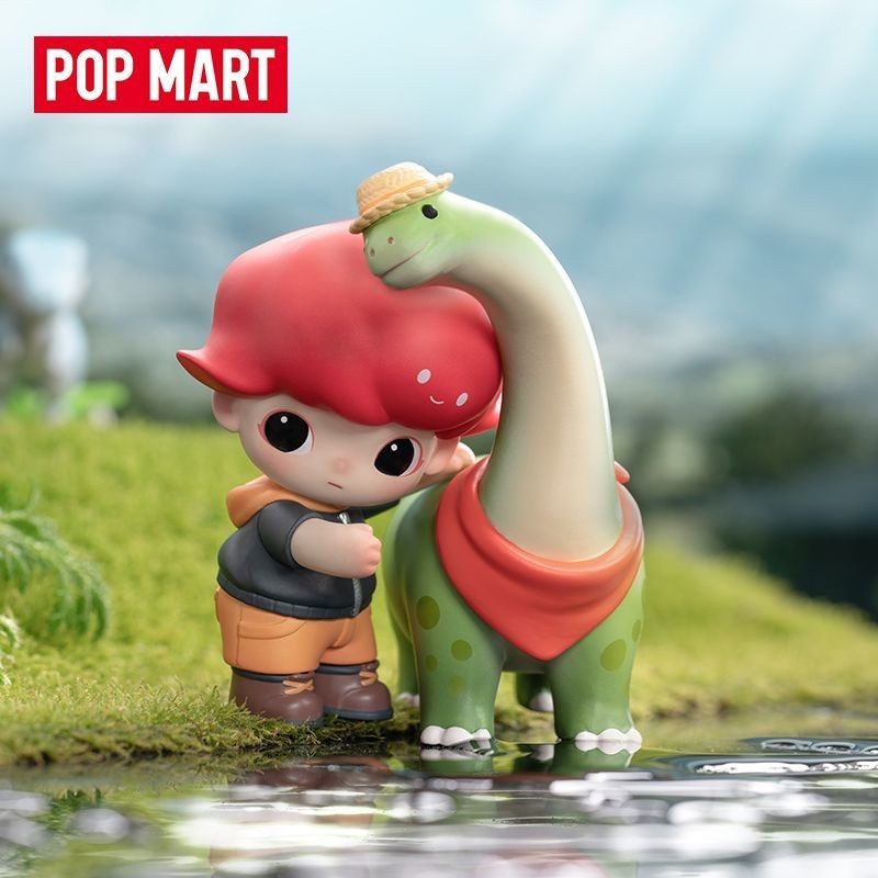 Popmart Bubble Mart Dimoo Jurassic World Series ของเล่นกล่องตาบอดทำมือ ...