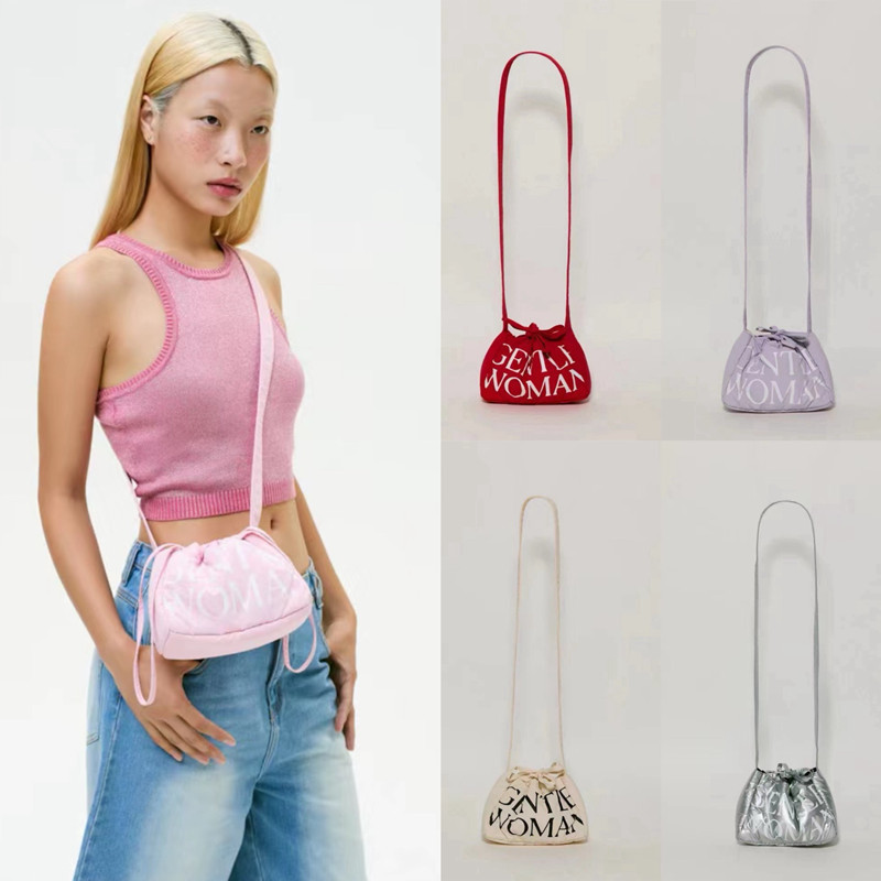 Gentle Woman MINI dumpling BAG ดีไซน์พิเศษที่น่าสนใจ2024 New drawstring ...