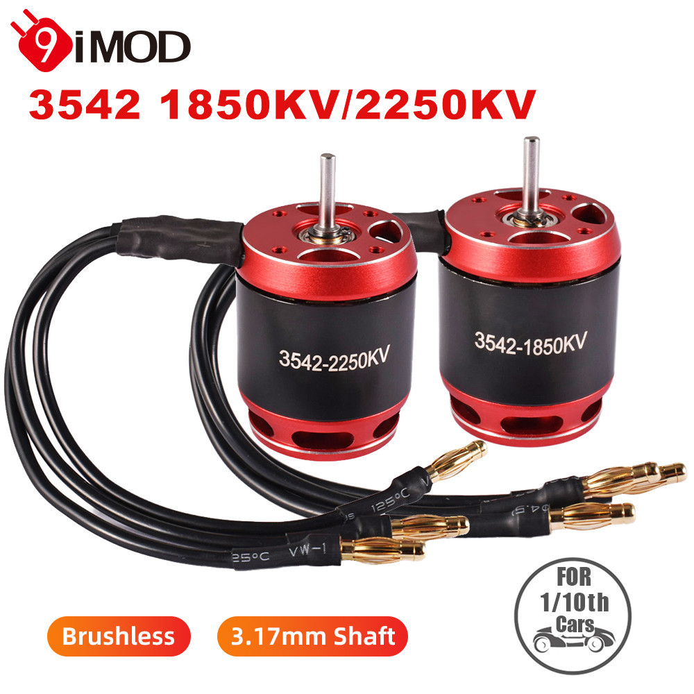มอเตอร์ไร้แปรง 9imod 3542 มอเตอร์ Outrunner แบบไม่มีแปรง 1850KV 2250KV ...