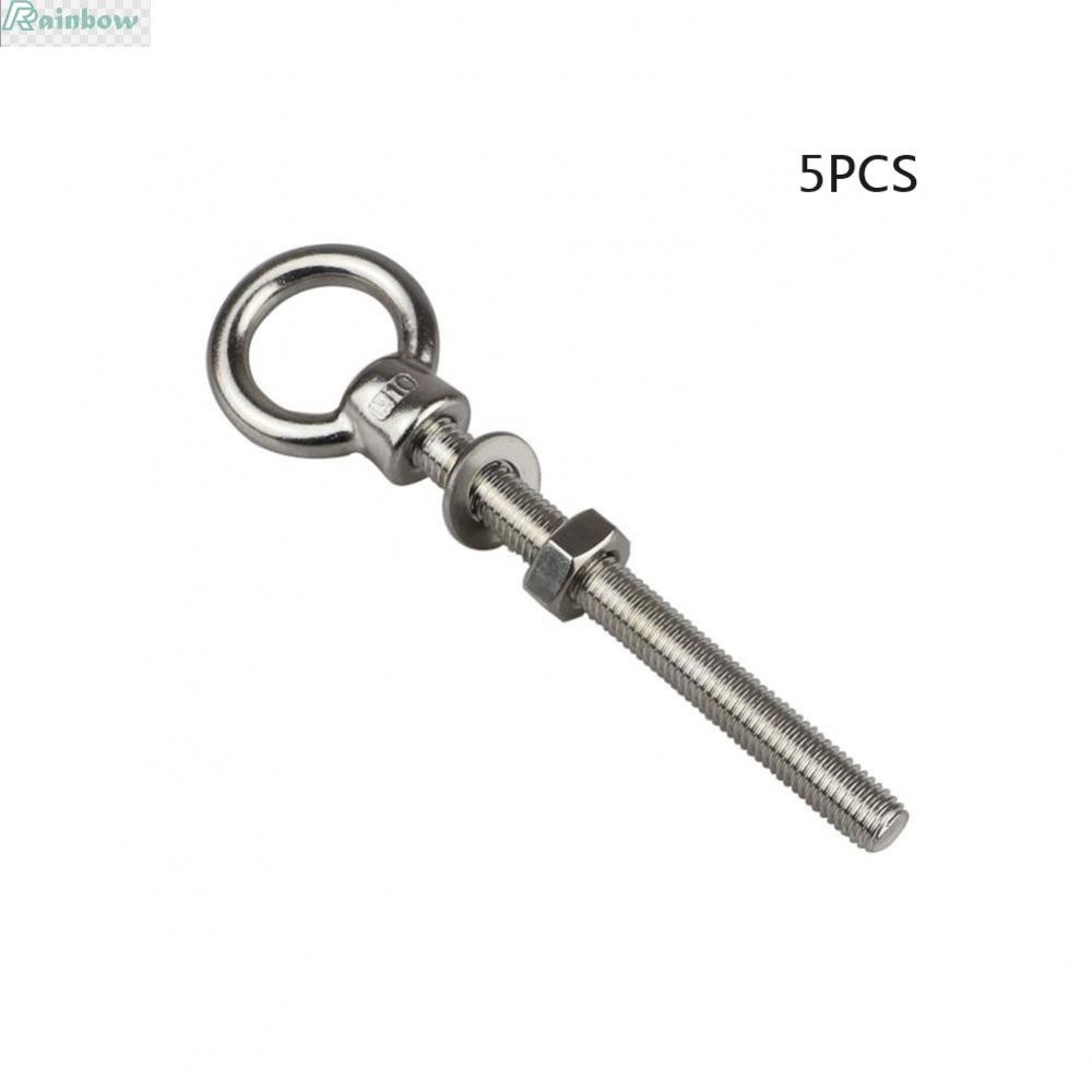 Heavy Duty Marine Grade Eyebolt เกลียว Eye Bolts 316 สแตนเลสแพ็ค 5 ชิ้น ...