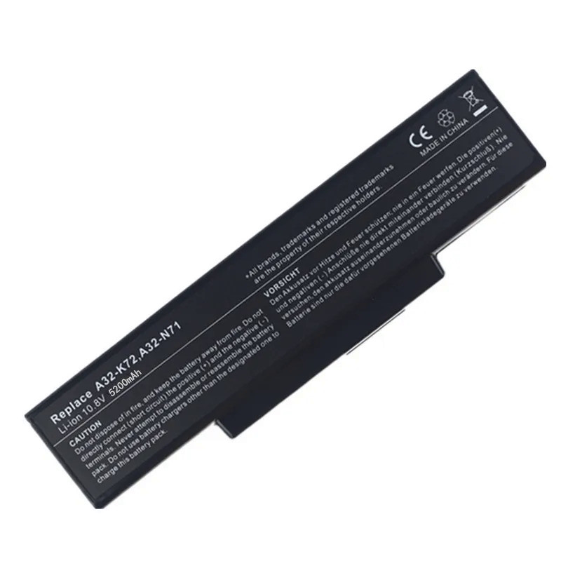 New แบตเตอรี่แล็ปท็อป For Asus N73 N73F N73G N73J N73JF N73JG N73JN ...